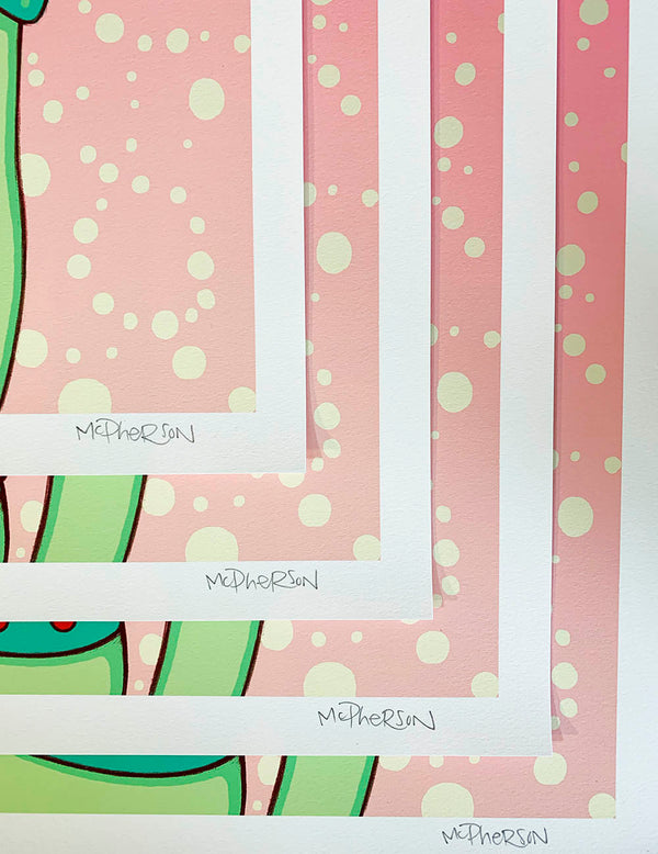 Interstellar Jelly Art Print by Tara McPherson - The Cotton Candy Machine