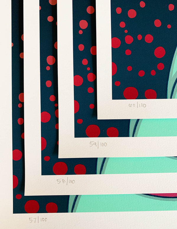 Interstellar Jelly Art Print by Tara McPherson - The Cotton Candy Machine